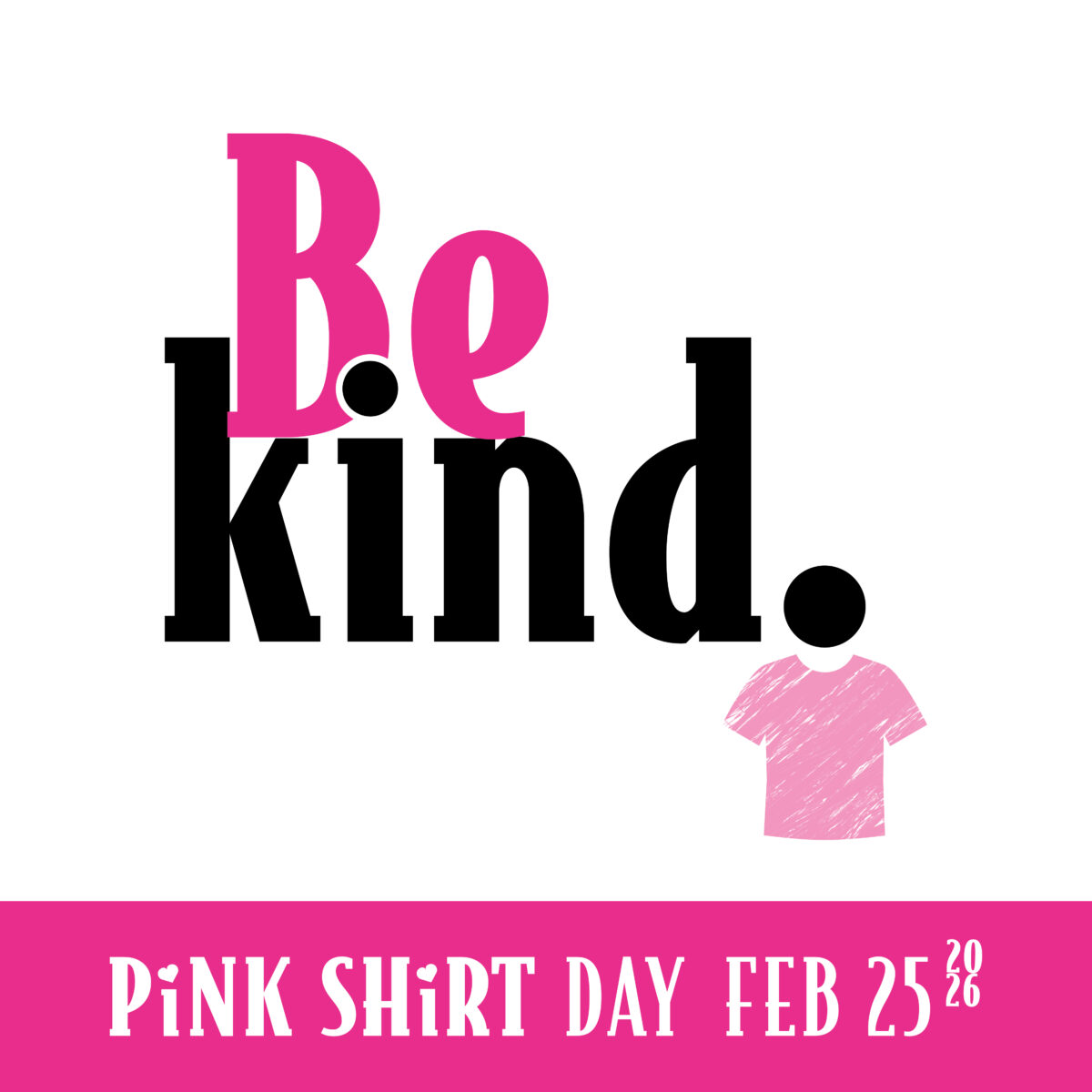 Free Pink Shirt Day Graphics – Pink Shirt Day Canada