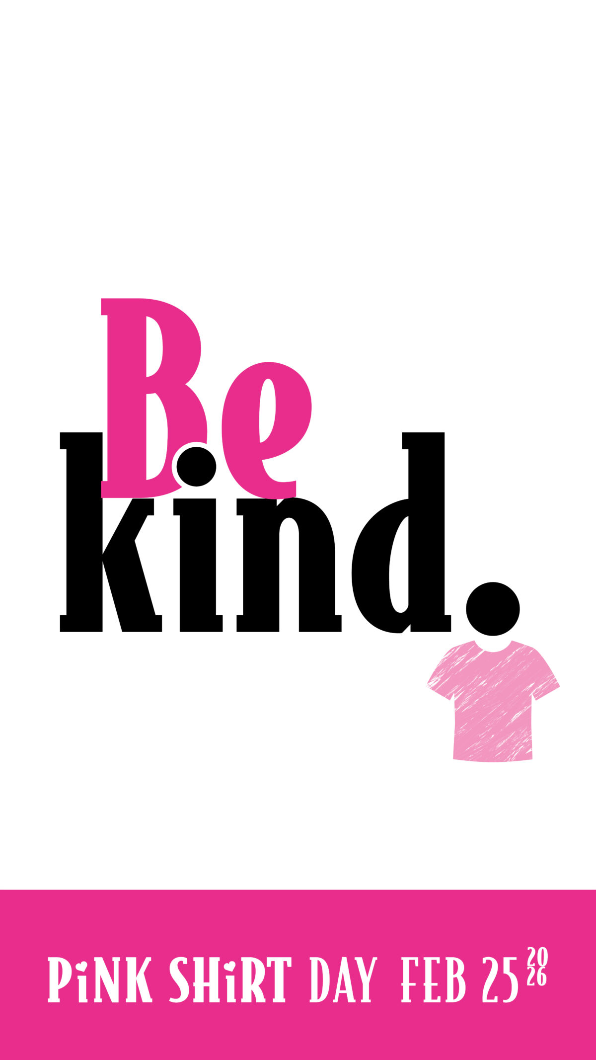 Free Pink Shirt Day Graphics – Pink Shirt Day Canada